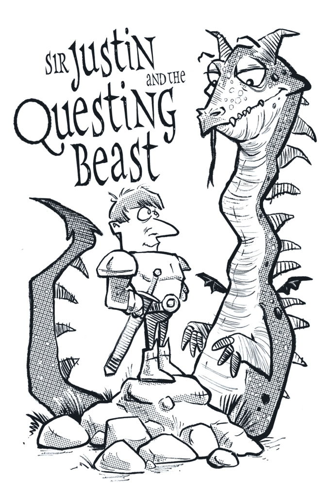 Sir Justin and the Questing Beast | Eye Opening Design